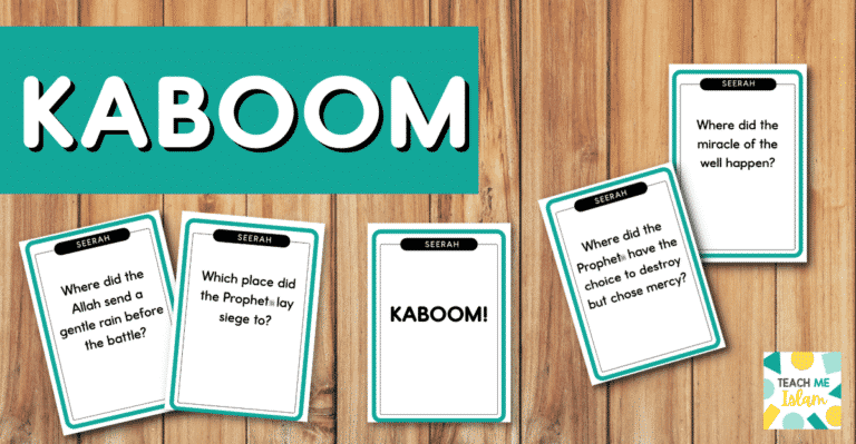 5 Fun Islamic Studies Games to Use for Any Topic - Teach Me Islam