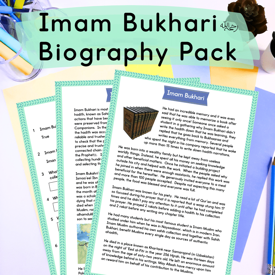 Free Imam Bukhari Islamic Studies Resource - Teach Me Islam