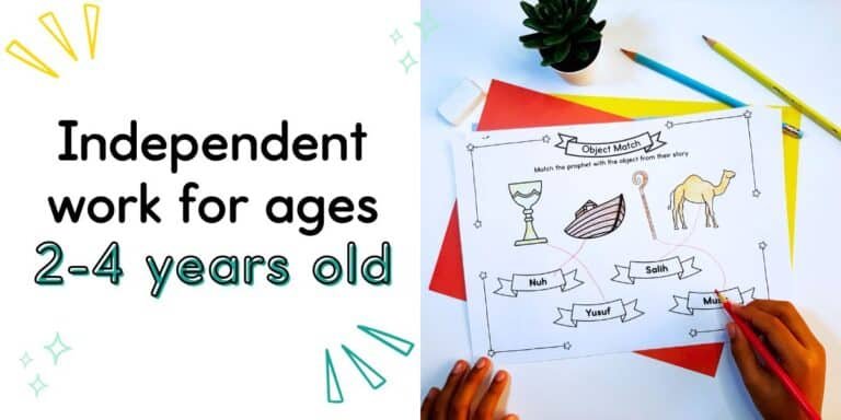 Homeschool independent work for any age