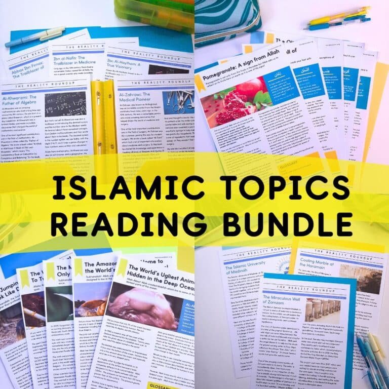 Islamic Reading Passages and Comprehensions Bundle - Teach Me Islam